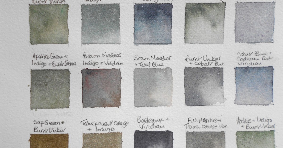 Watercolour Florals: 40 Shades of Grey