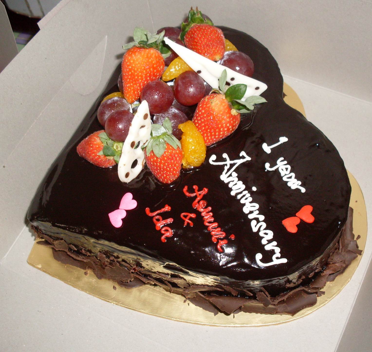 Rizaida Home Bakery: KEK COKLAT...PAKSU