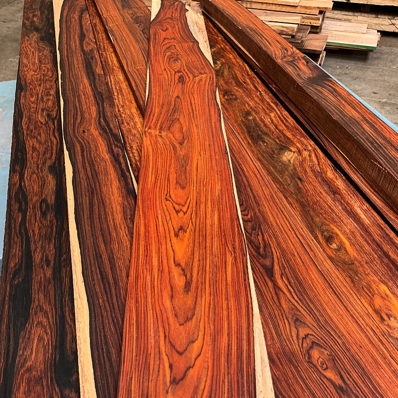 Tropical Exotic Hardwoods: Cocobolo!