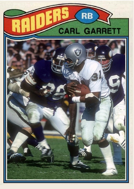 JOHNGY'S BEAT: Cards That Never Were: Carl Garrett Topps 1970, '77 & '78