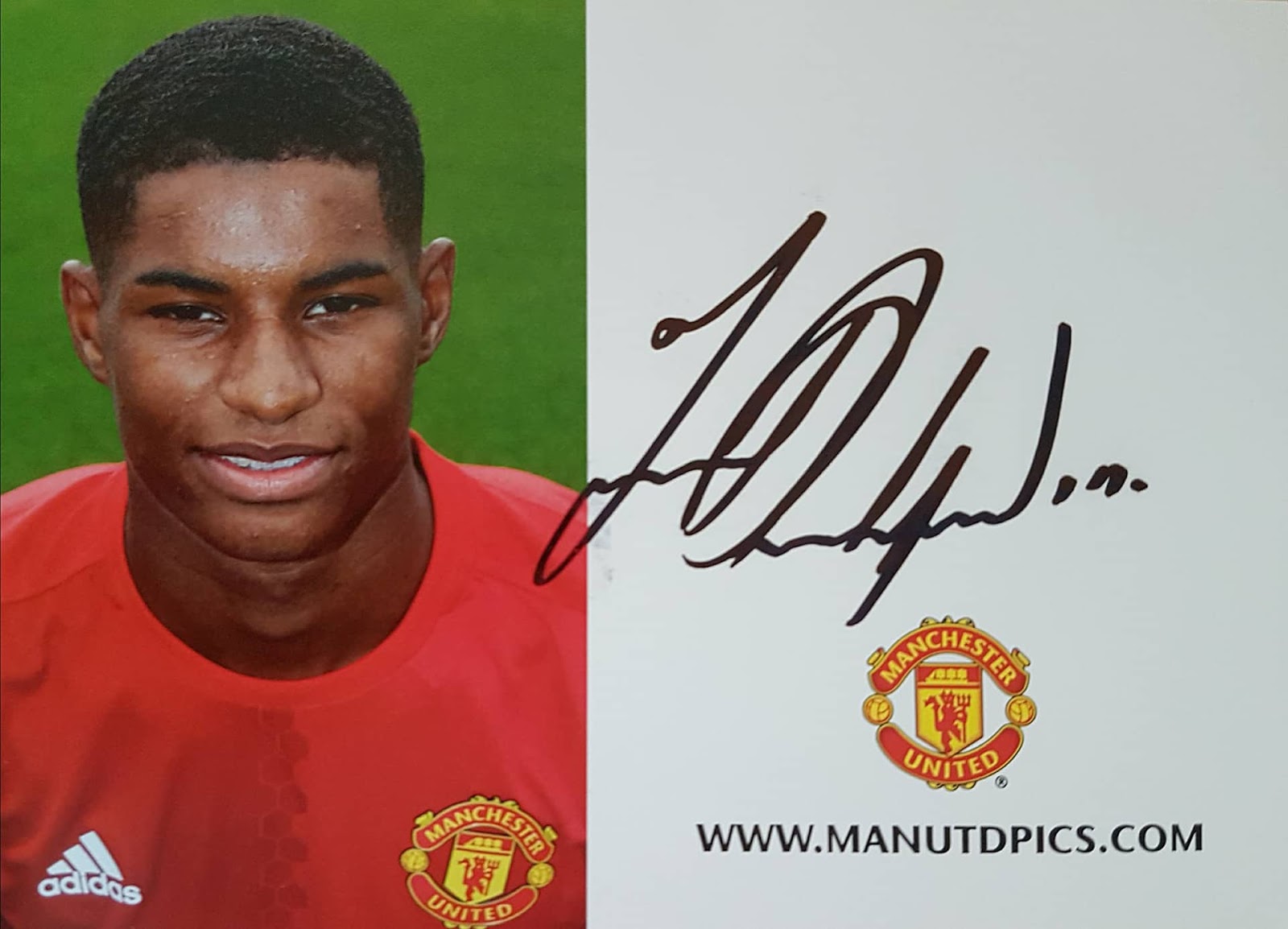 James Autographs: #309 Marcus Rashford