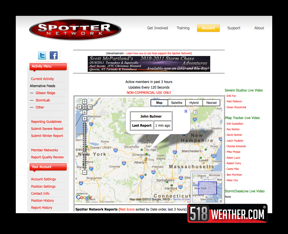 John Bulmer Photography Weather Images : 518weather.com: 518 Weather on ...