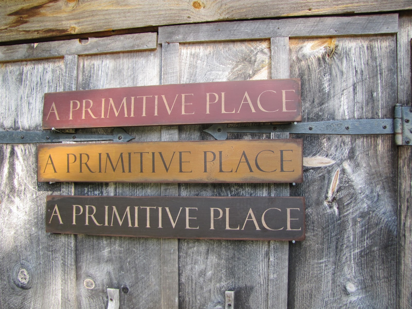 A Primitive Place Magazine: Get Your Own A Primitive Place Sign!