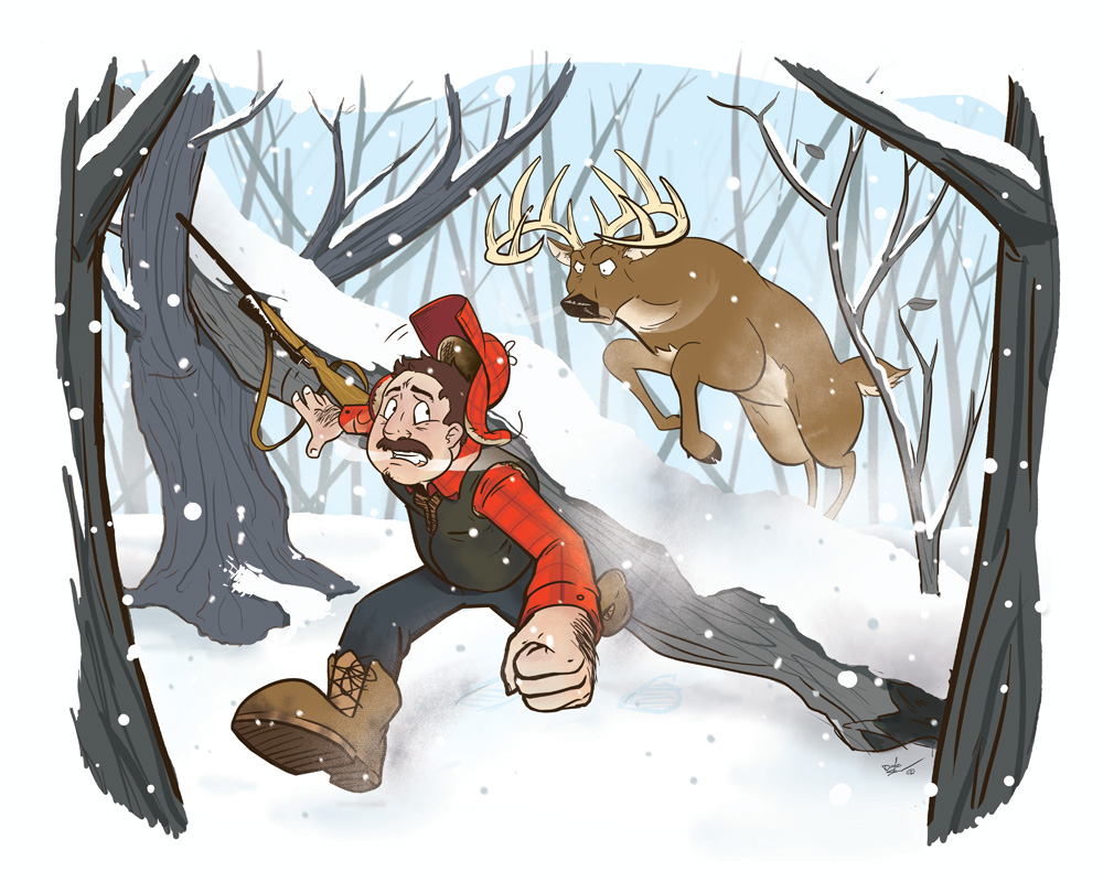 Drake's Drawings and Designs: The Hunt