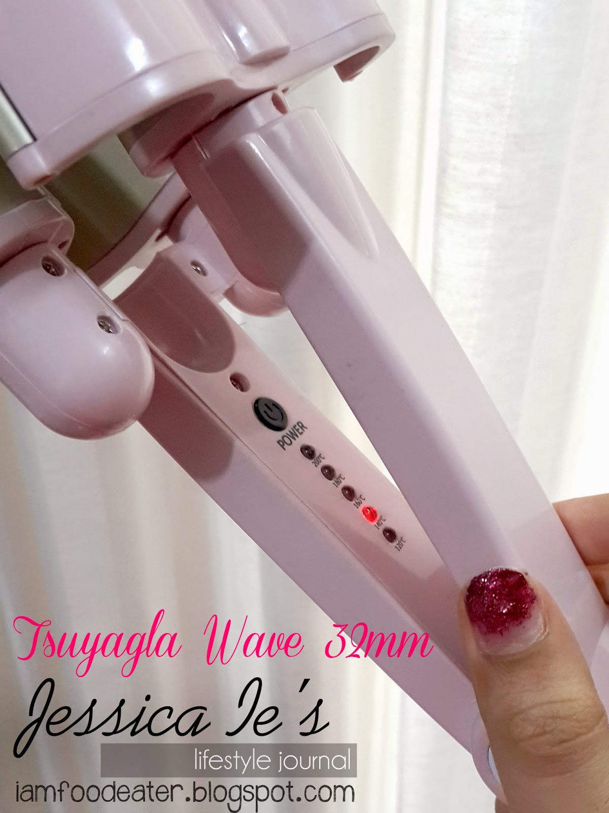 Jessica Ie's Lifestyle Journal: [REVIEW and SWATCH] Tsuyagla Wave 32mm Professional Hair Styling ...