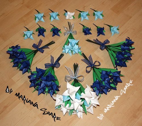 Origami by Mariana Soare: Gratioasa si eleganta lalea un simbol al iubirii