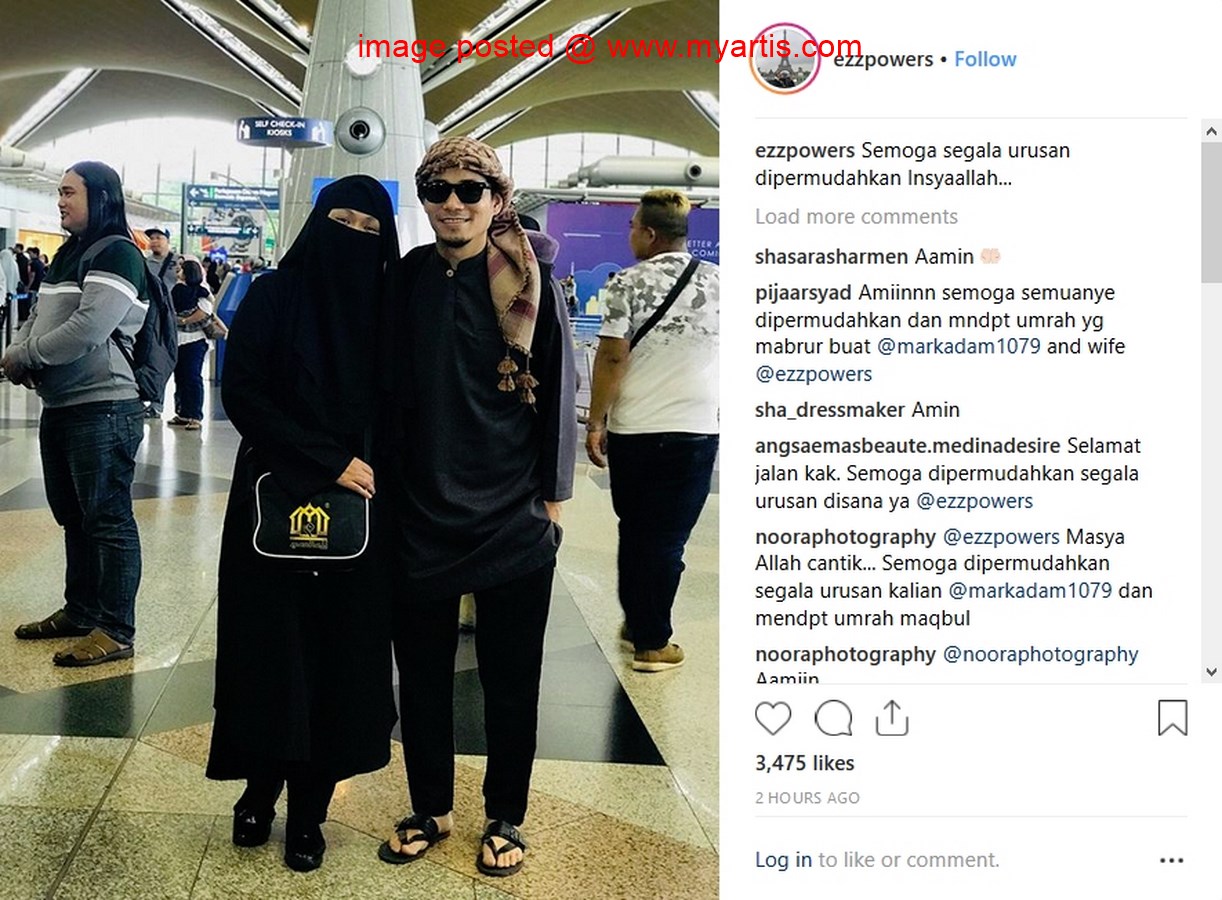 MYARTIS.COM | MYARTIS | MY | ARTIS: BERANGKAT TUNAI UMRAH - PASANGAN MARK ADAM & SHUIB MOHON MAAF