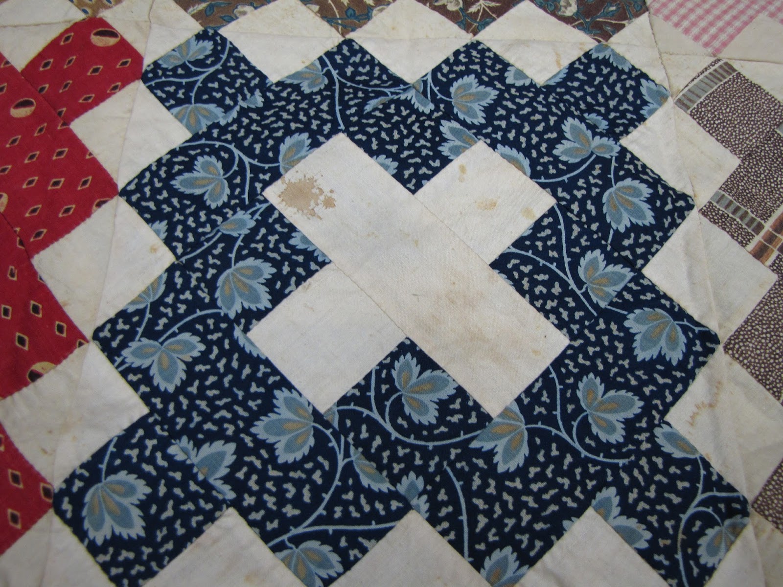 Textile Time Travels: Civil War Signature Quilt- Antique Signature Quilt
