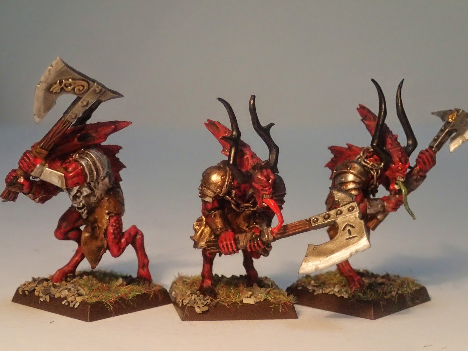 The Greater Army of Khorne: Converted Bloodletters from Beastmen Bestigors