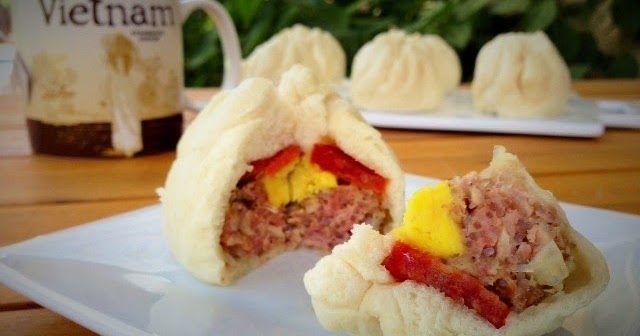 The Spices Of Life . . .: Bánh Bao (Vietnamese Steamed Pork Bun)
