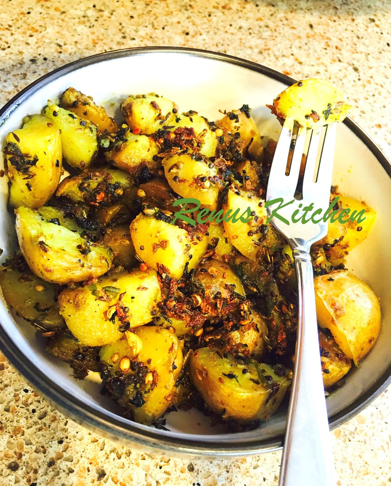 Instant Pot Recipe: Achari Aloo (Pickled Potatoes)