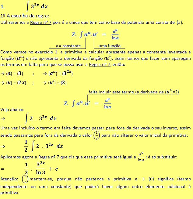 Aprender Matemática: PRIMITIVAS