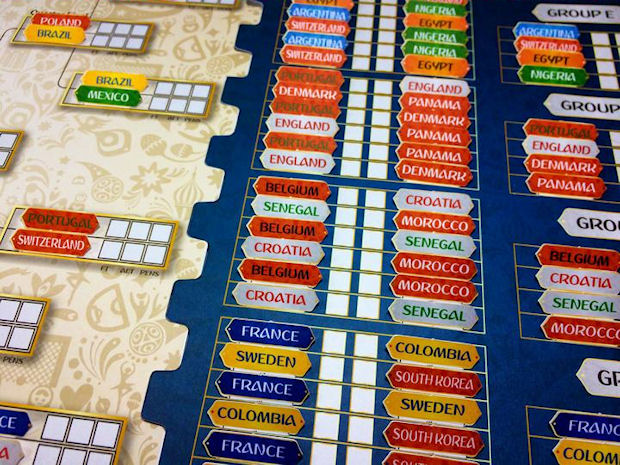 Football Cartophilic Info Exchange: RetroCrafts - World Cup 2018 League ...