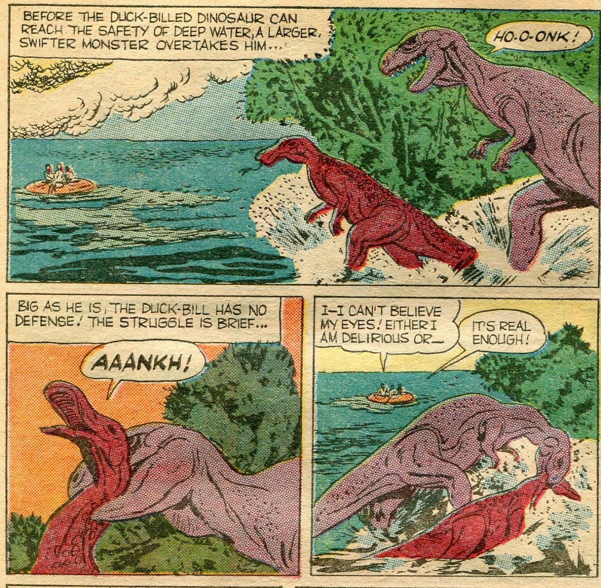 Comics, old time radio and other cool stuff: Tidal Waves, Crocodiles ...