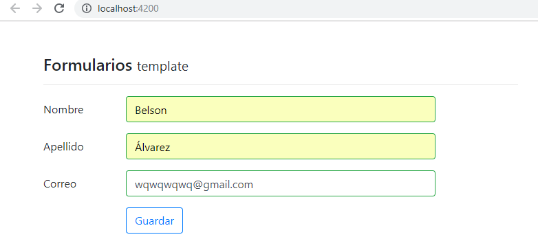 ELECTROBÓVEDA: Angular: 34. Formularios. Mostrando errores al usuario con Bootstrap
