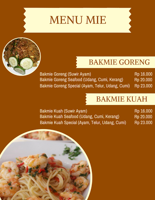 Daftar Menu Restoran Laut Jawa | Restoran Laut Jawa