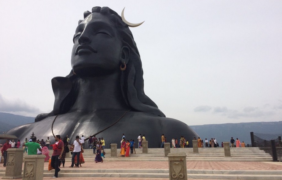 112 feet tall Adiyogi Lord Shiva statue in Coimbatore Tamil Nadu India 112 feet tall Adiyogi Lord Shiva statue in Coimbatore Tamil Nadu India