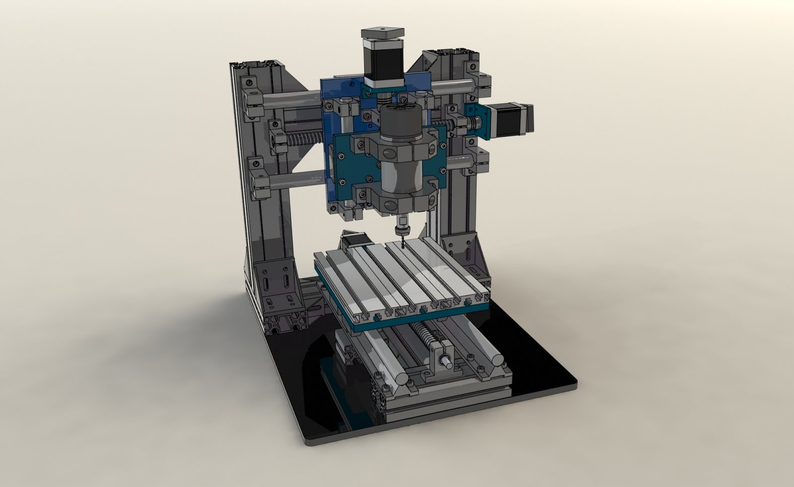S&B CAD Design: Fresadora CNC