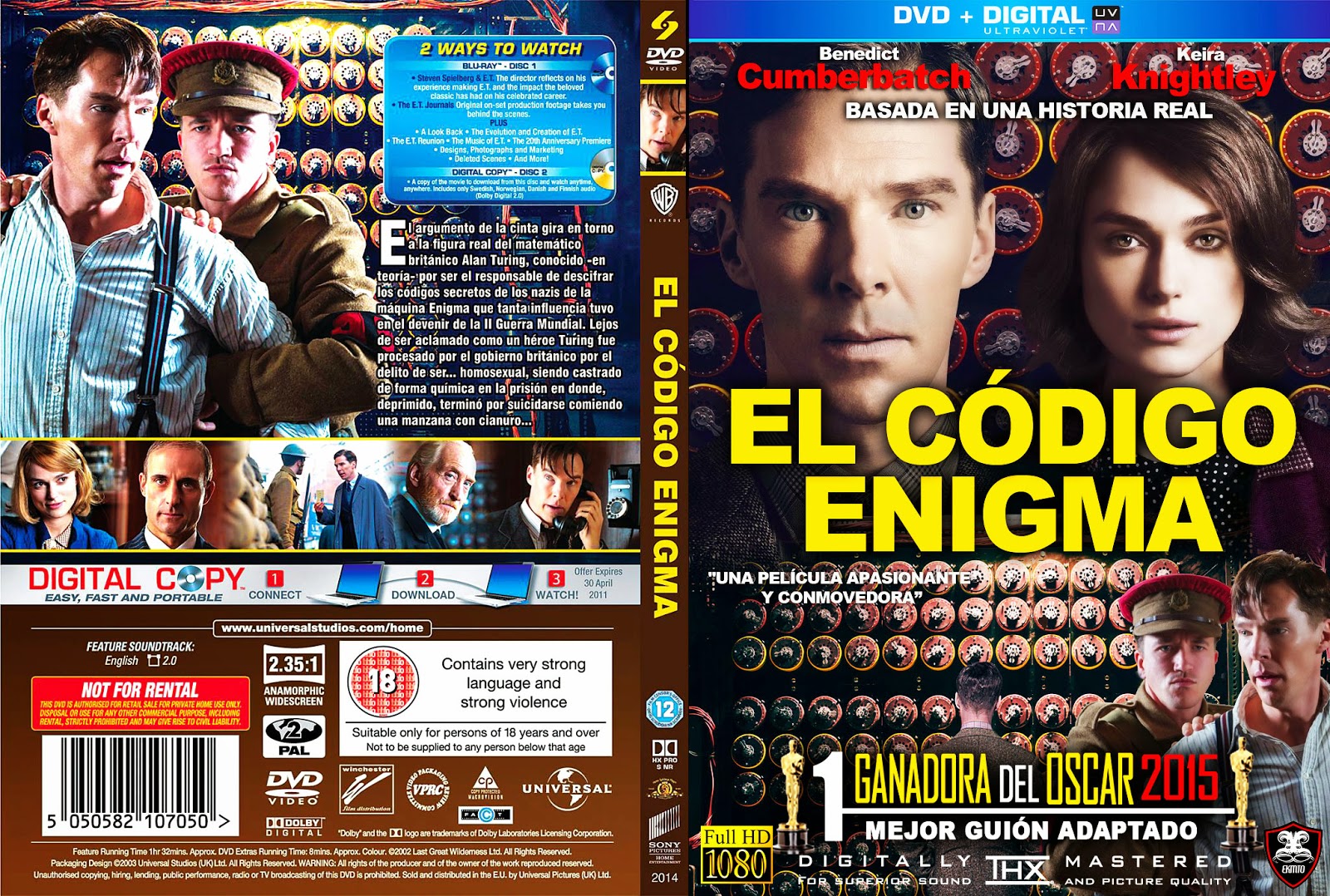 Cover: the imitation game dvd