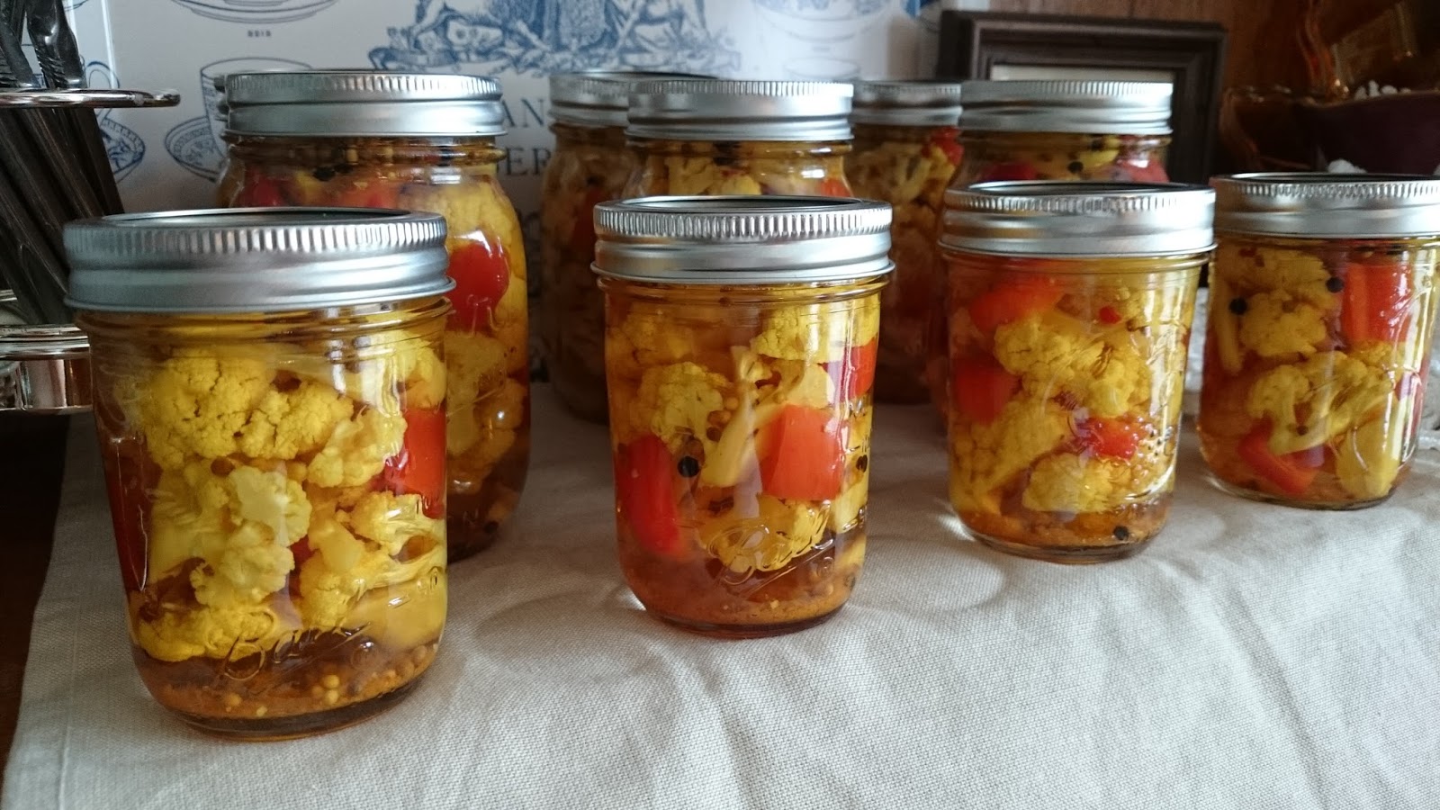 I Am Within: Spicy Pickled Cauliflower