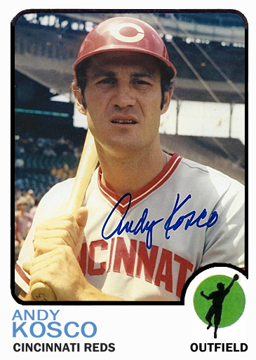 1973 Topps Baseball Card Update Series: 1973 Cincinnati Reds - 99-63 ...