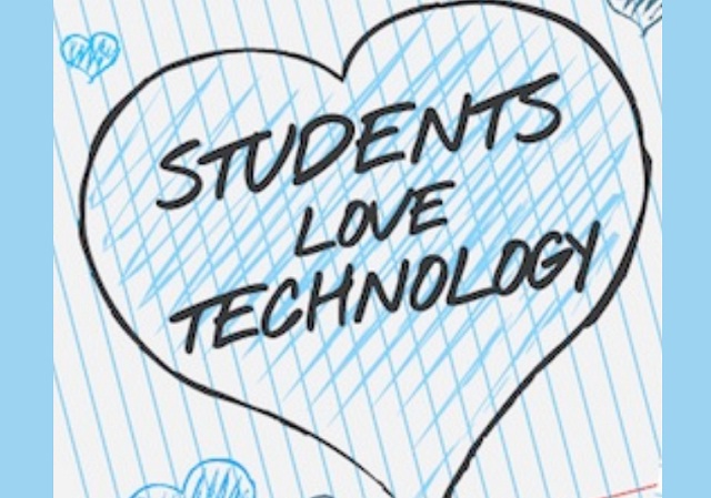 Students Love Technology [Infographic] - Visualistan