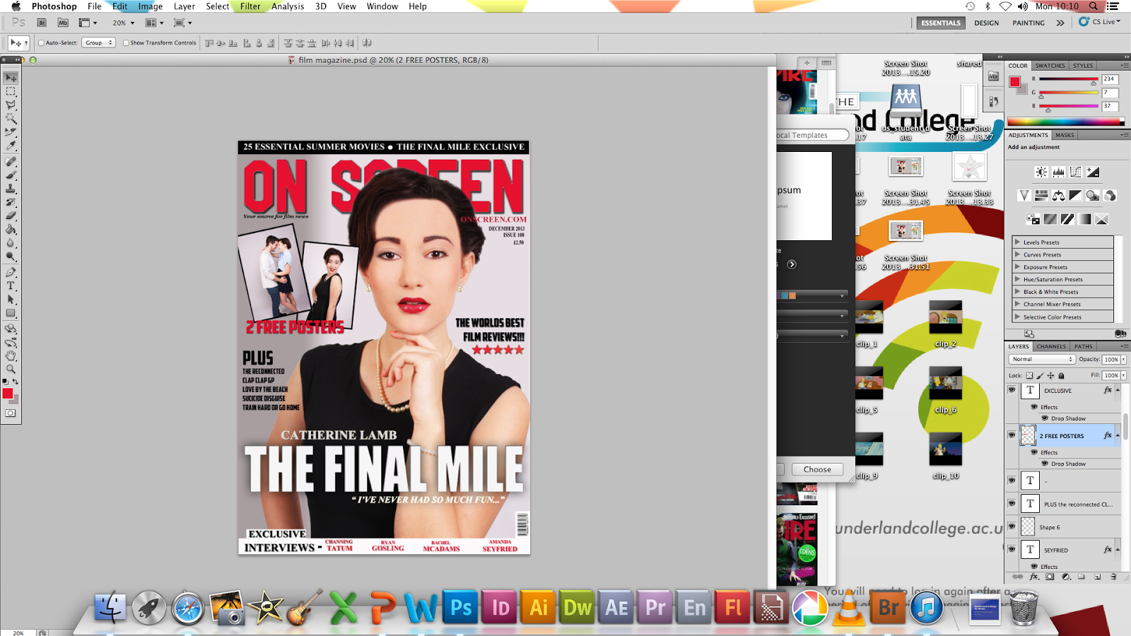 Jayne Dowell Media A2: November 2013