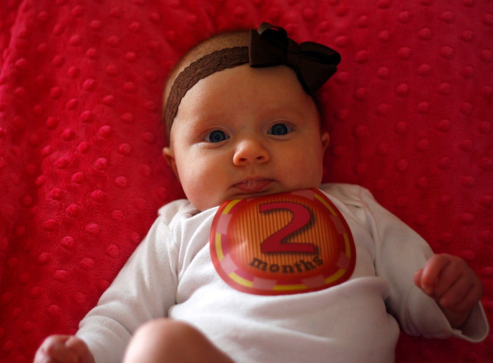 You + Me + 3 = Family: 2 Months Old