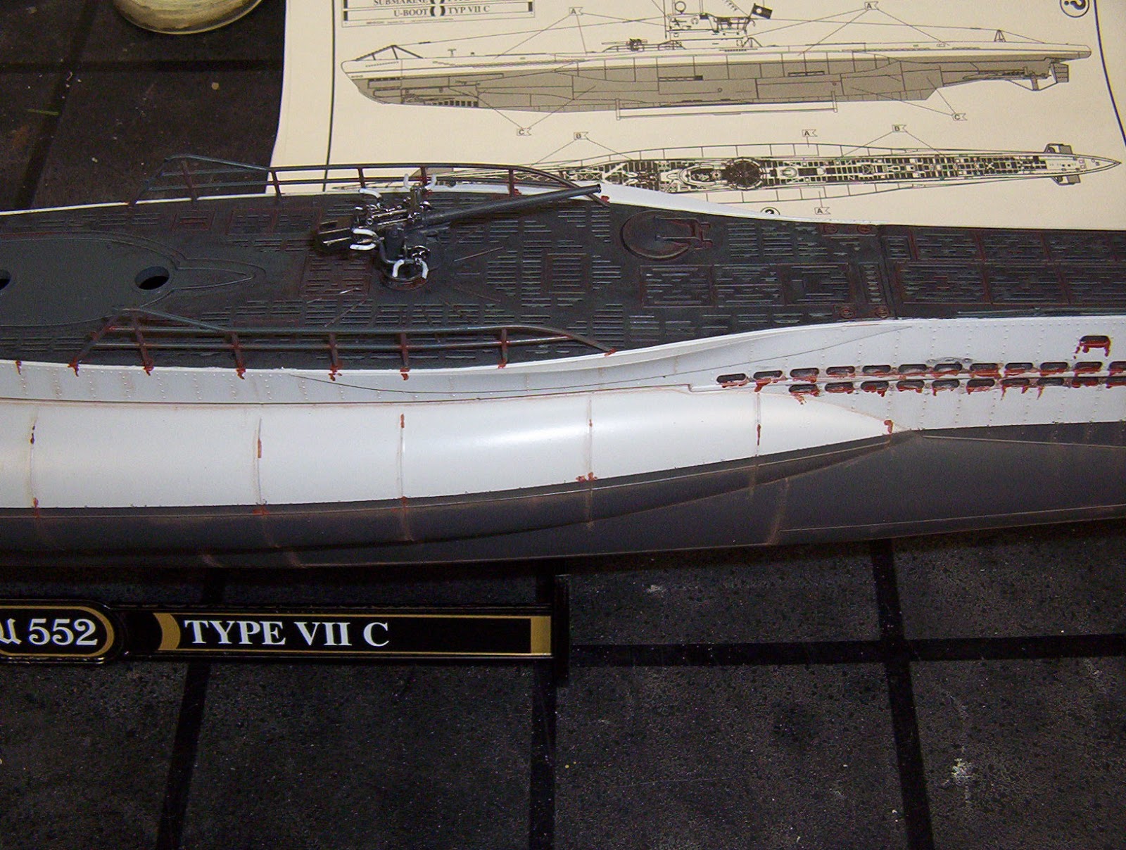 Scale Model Hobby: German Submarine U-Boot VIIC 1:72 scale