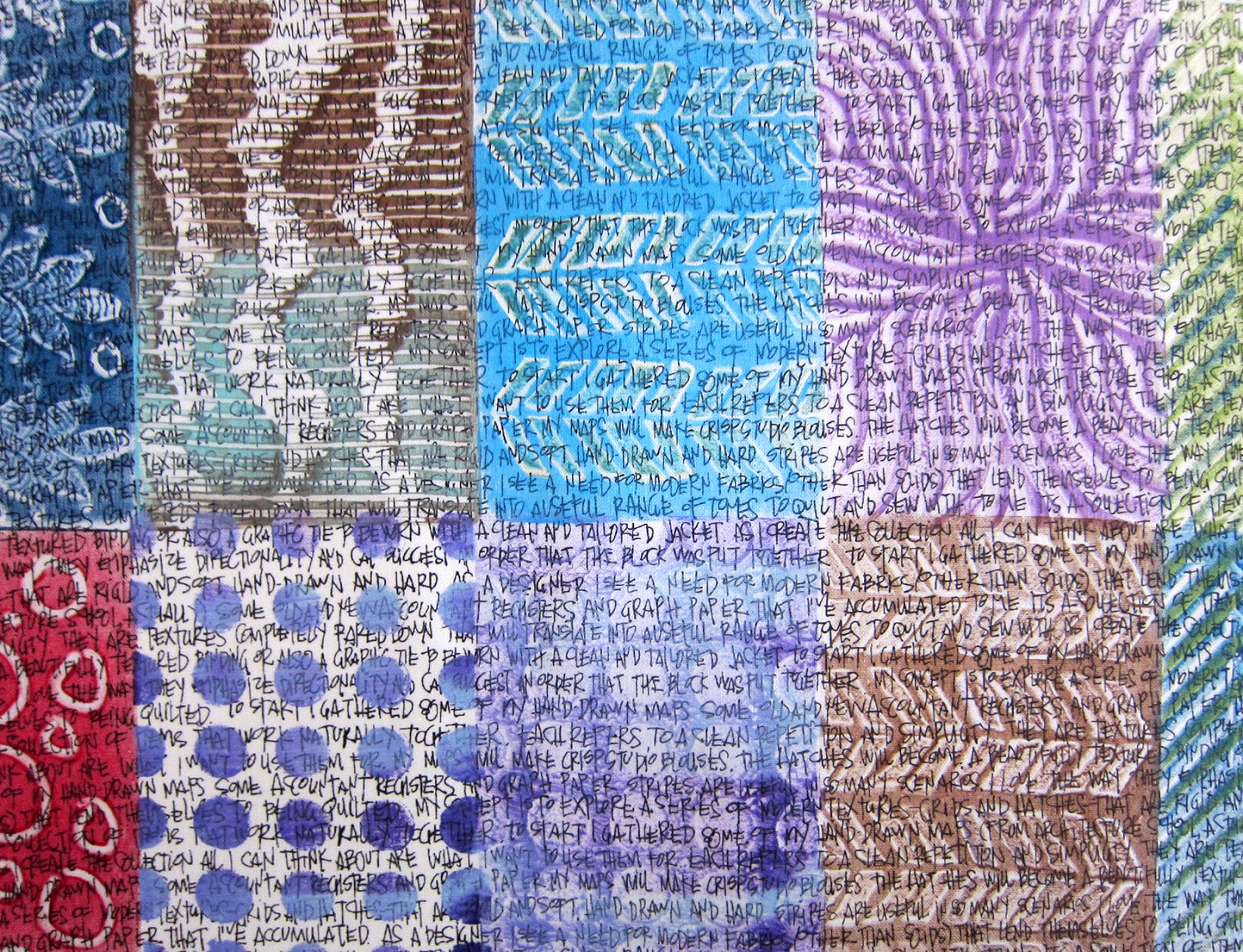 Printing with Gelli Arts®: DIY Gelli® Printed Fabric Patches!