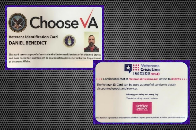 Wounded Times: VA ID card sponsored by Office Depot?