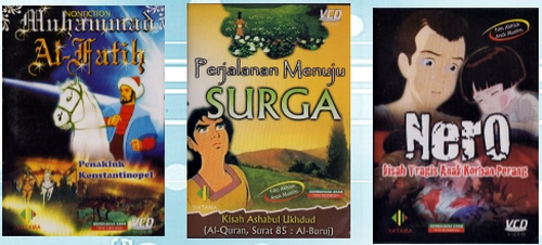 Koleksi VCD Film Kartun Bahasa Arab Subtitle Indonesia