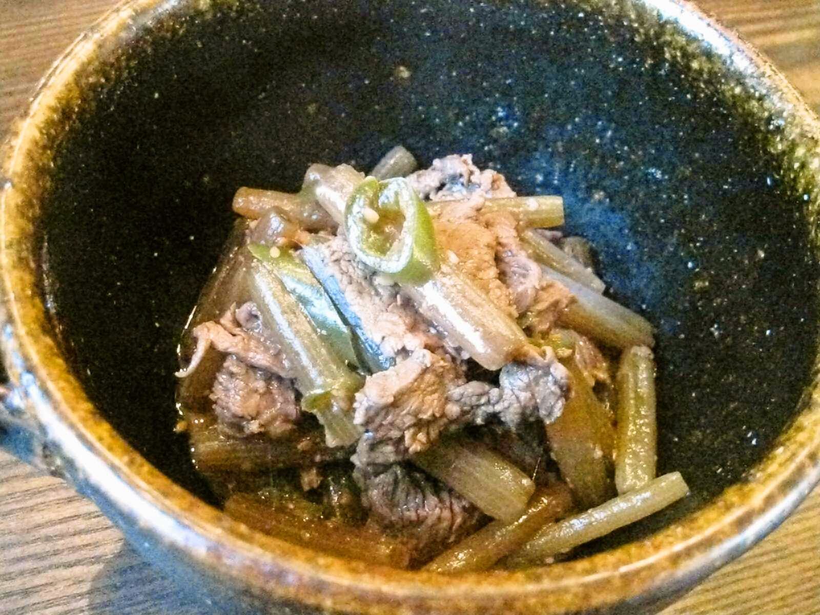 Recipes for Tom: Fuki to gyuniku no Kankoku-fu nimono / braised ...