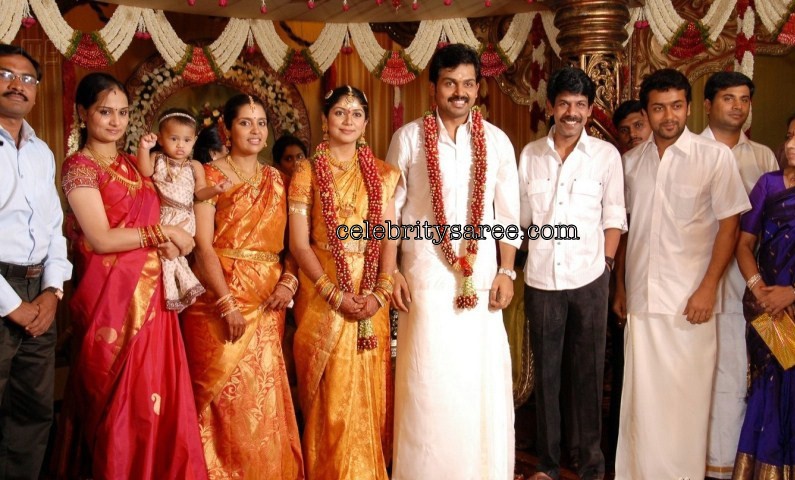 Actor Karthi With His Wife