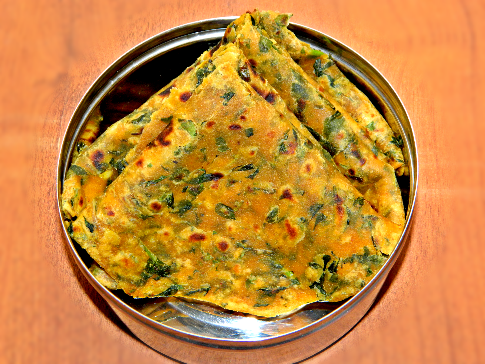 Sunita's Easy Cooking: Methi Thepla