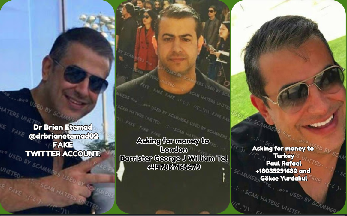 ScamHaters United .. Visit us also on Facebook and Instagram : Dr Brian ...