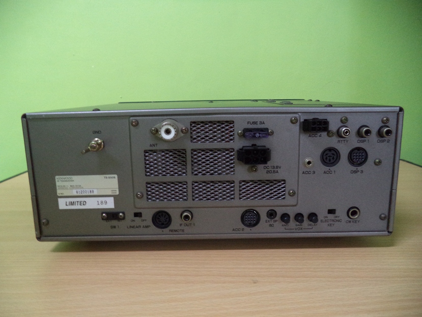 MEDAN RADIO: Kenwood TS-850S "Limited" (Terjual)