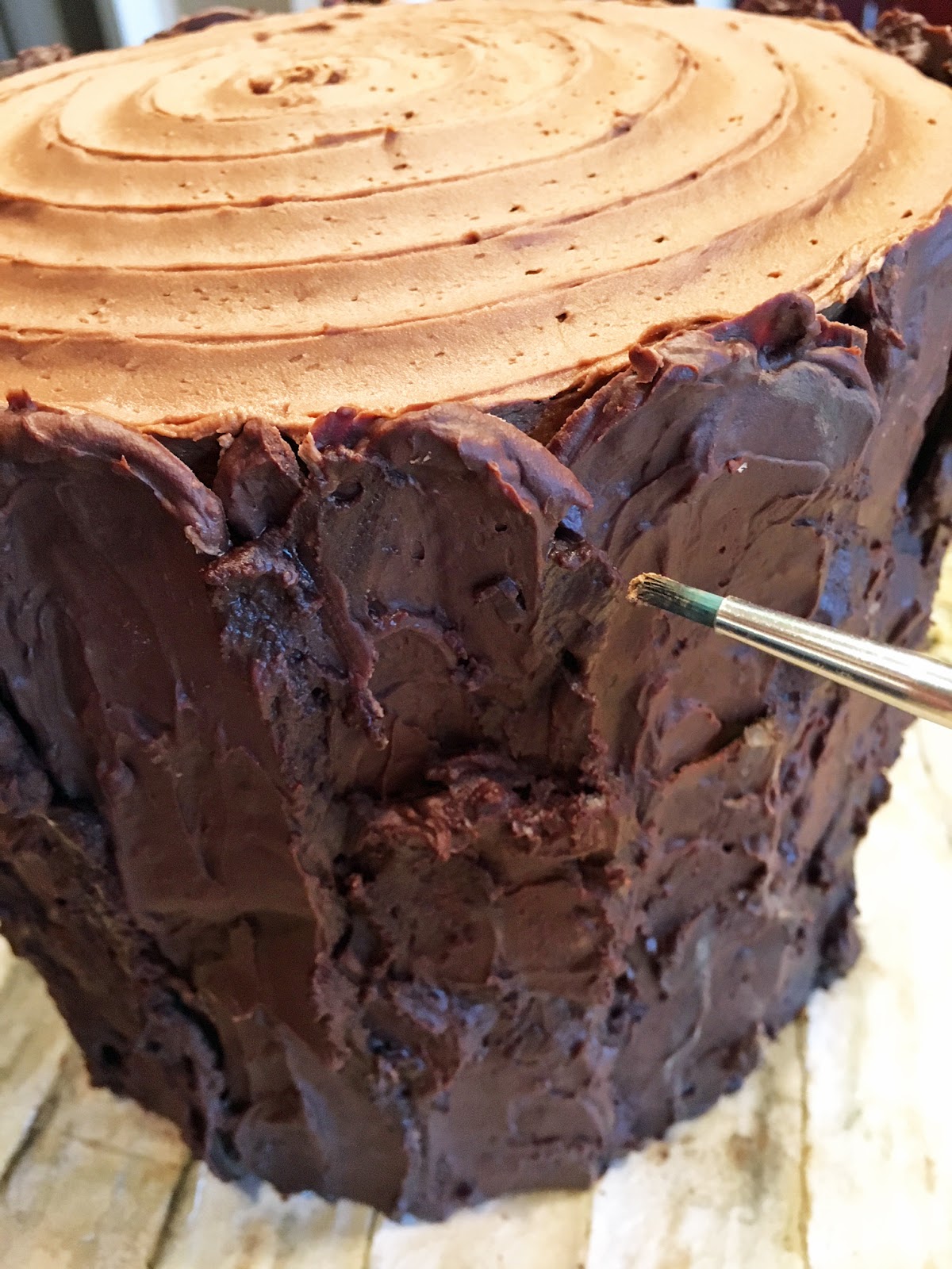 The Bake More: Nothing but BARK - Woodland / Stump Cake