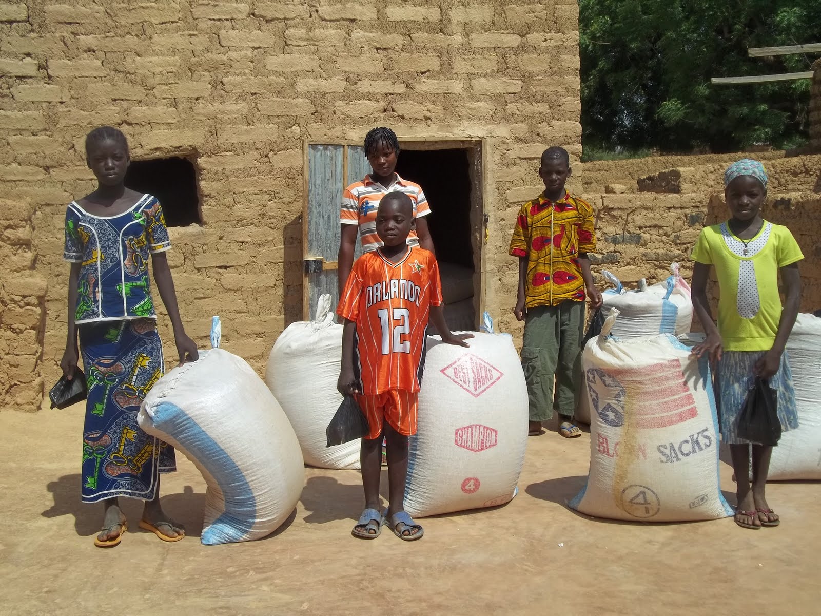 Kelsey In Burkina Faso: Sponsorship Distribution in Doure