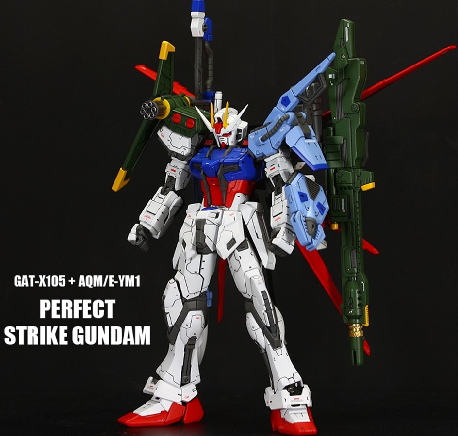 Custom Build: RG 1/144 Perfect Strike Gundam