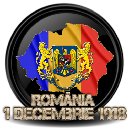 Român,Românesc,România: România Logo Icon 3D
