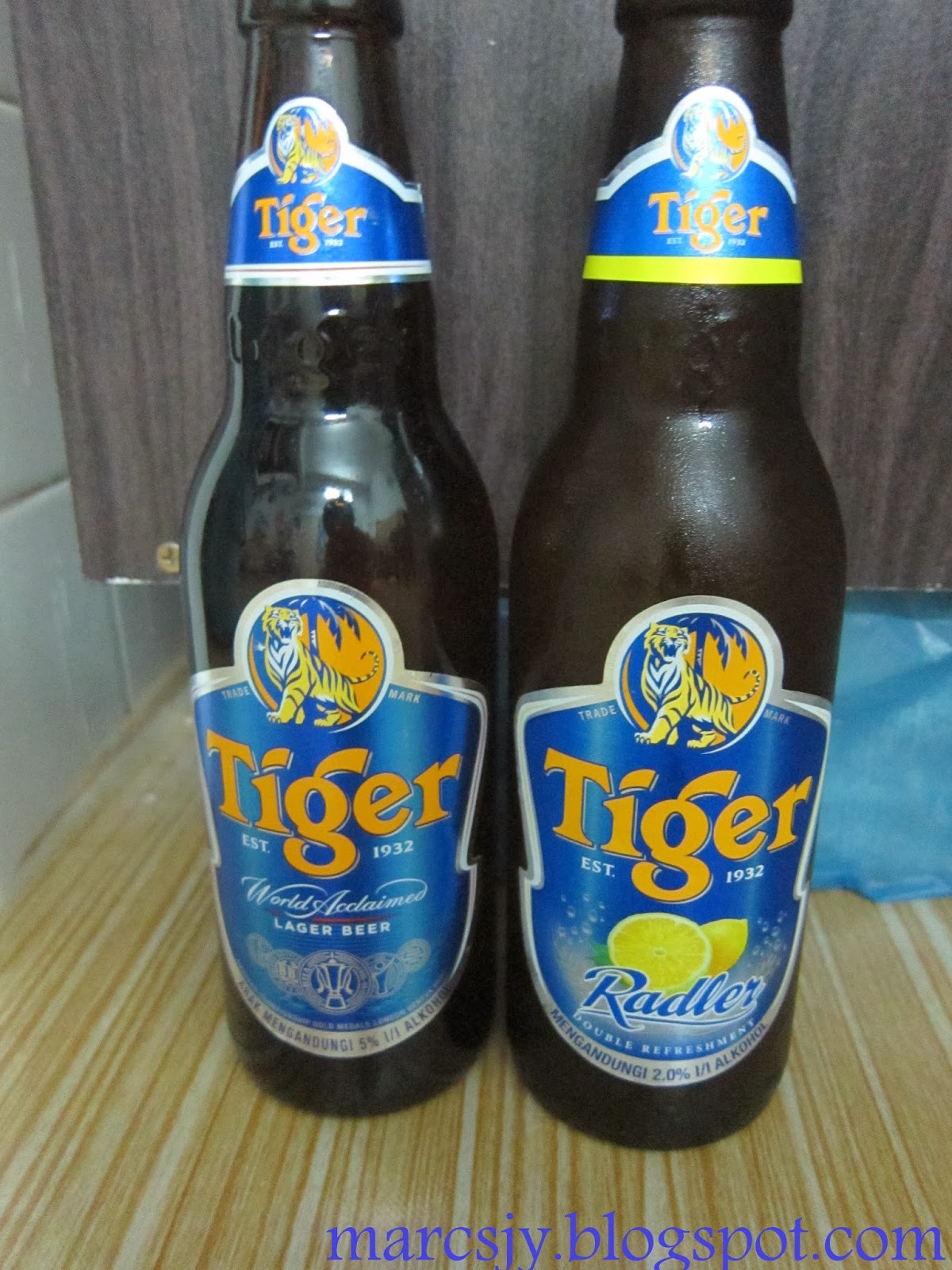 Brand New Tiger Radler(Lemon Favours)