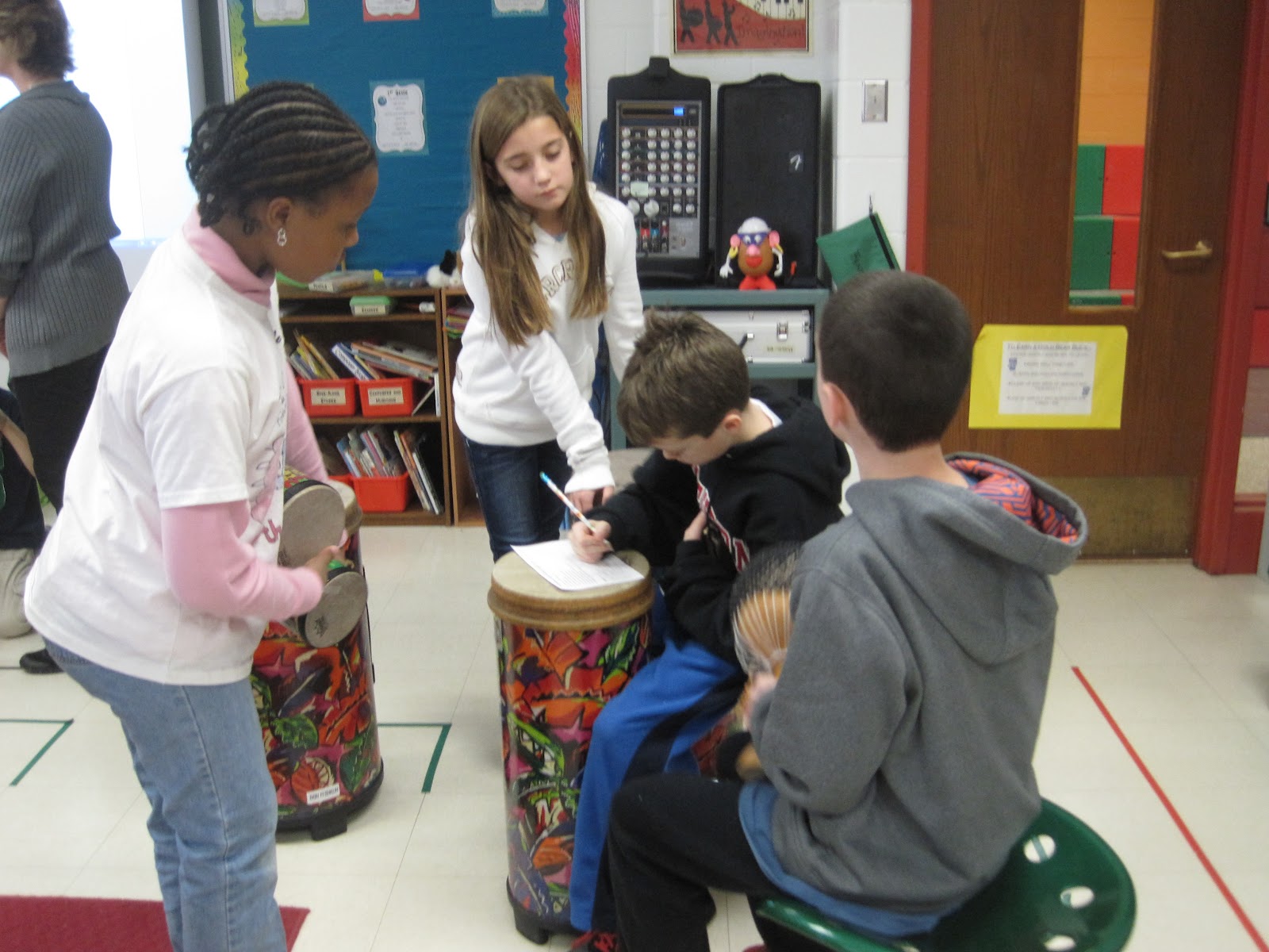Mrs. DeFrang's Music Room: 5th Grade Drumming Finale!