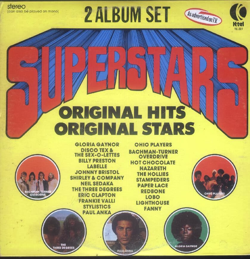K-Tel Kollection 1973-1983: SUPERHITS OF THE SUPERSTARS [1975]