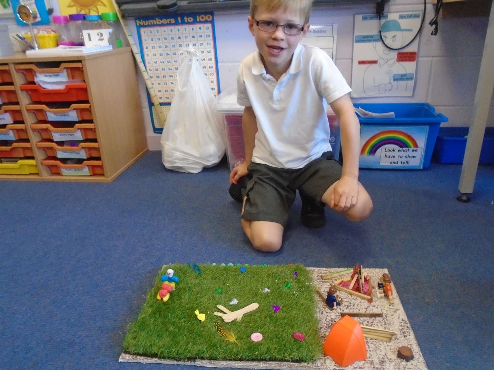 Chilcote Primary School: Year 1's 'Our Garden' homework projects