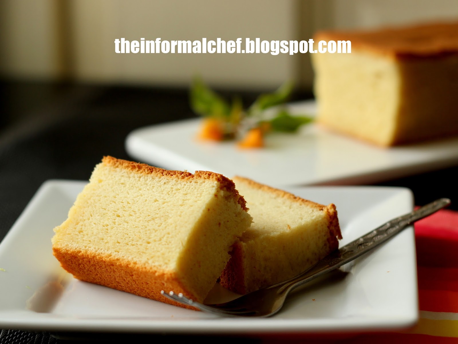 The Informal Chef: Easy Sponge Cake Recipe - Tang Mian Method 烫面黄金海绵蛋糕