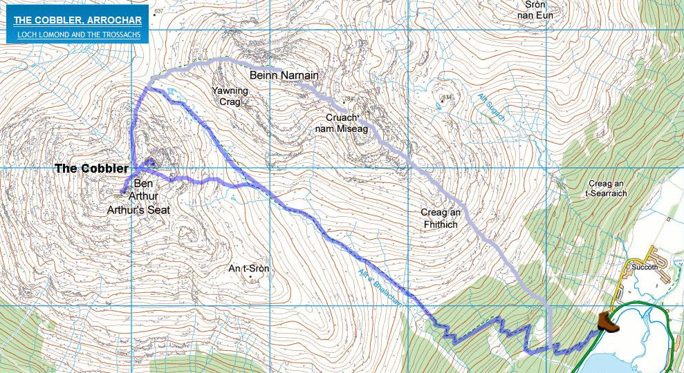 Munro Delights And Midge Bites: The Cobbler (Ben Arthur), Arrochar ...