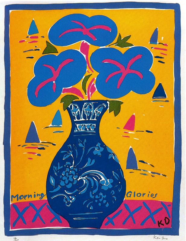 Painting of Ken Done artist, Ken Done paintings