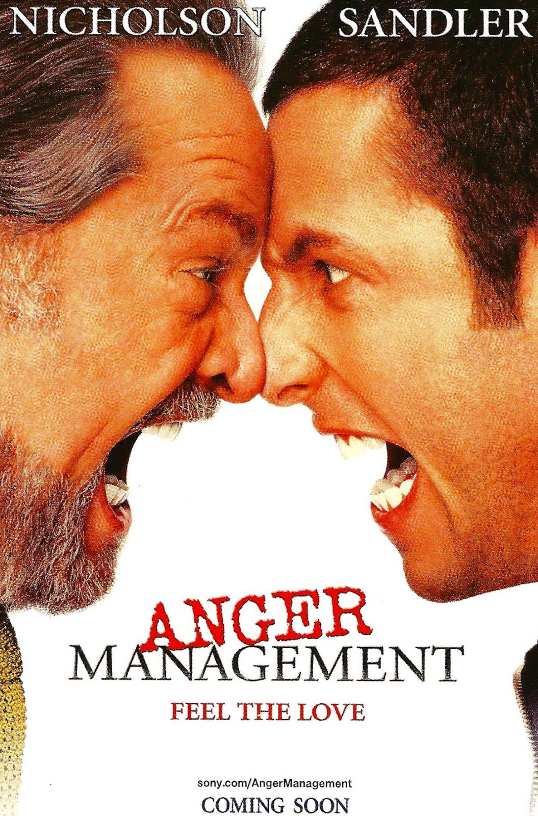 My Favorite Movies and Stars: Anger Management, Nicholson and Sandler