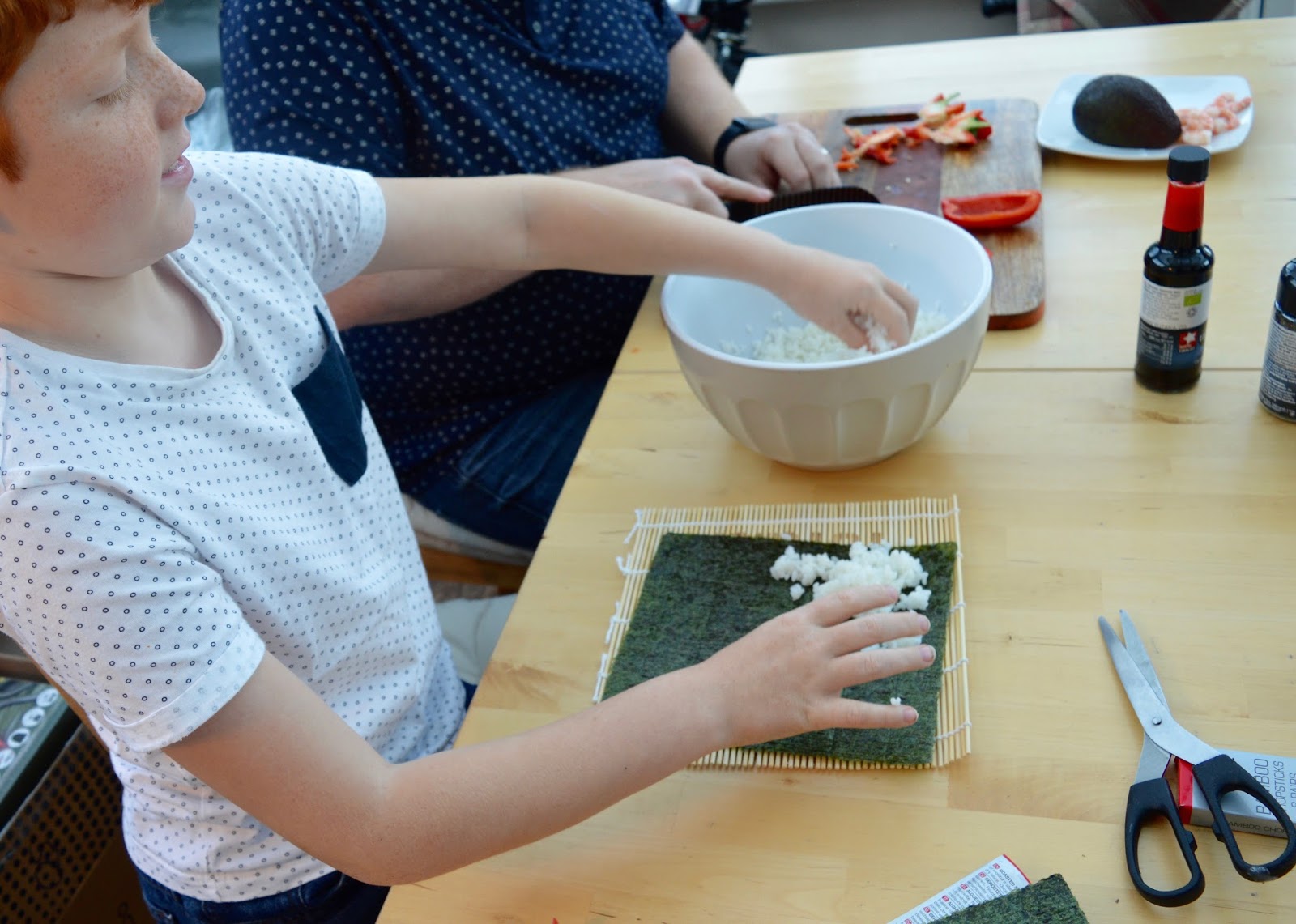 Get the Kids Cooking | Making Sushi at Home with Yutaka | North East ...